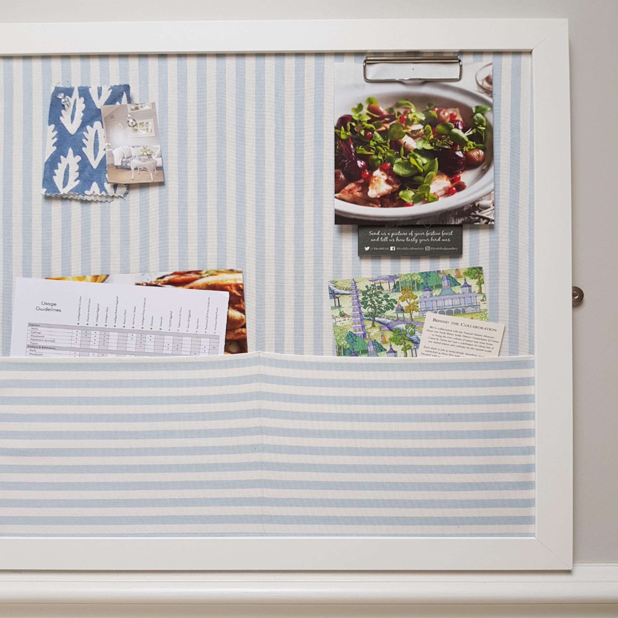 Framed pinboard with pocket | The Notice Board Company